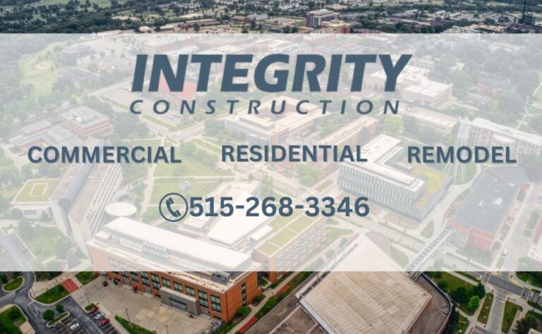 Integrity Construction, where professionalism meets quality craftsmanship. – Ames Local